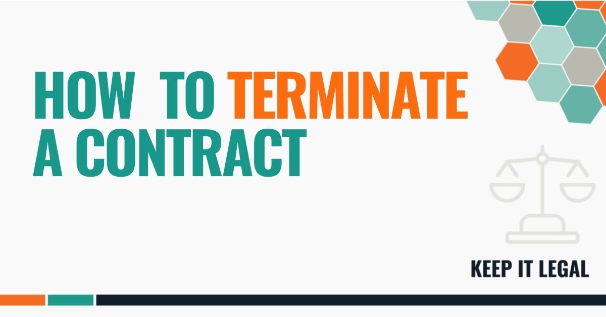 How To Terminate A Contract David Lizerbram Associates